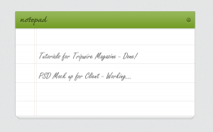 How to Create a Notepad UI Design in Photoshop | Tripwire Magazine